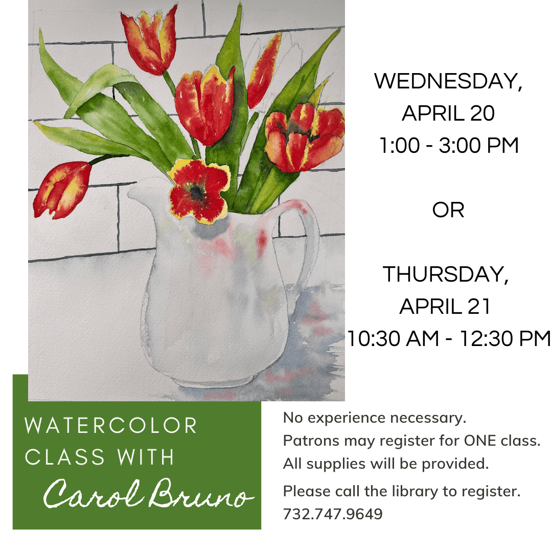 carol bruno tulips – Little Silver Library