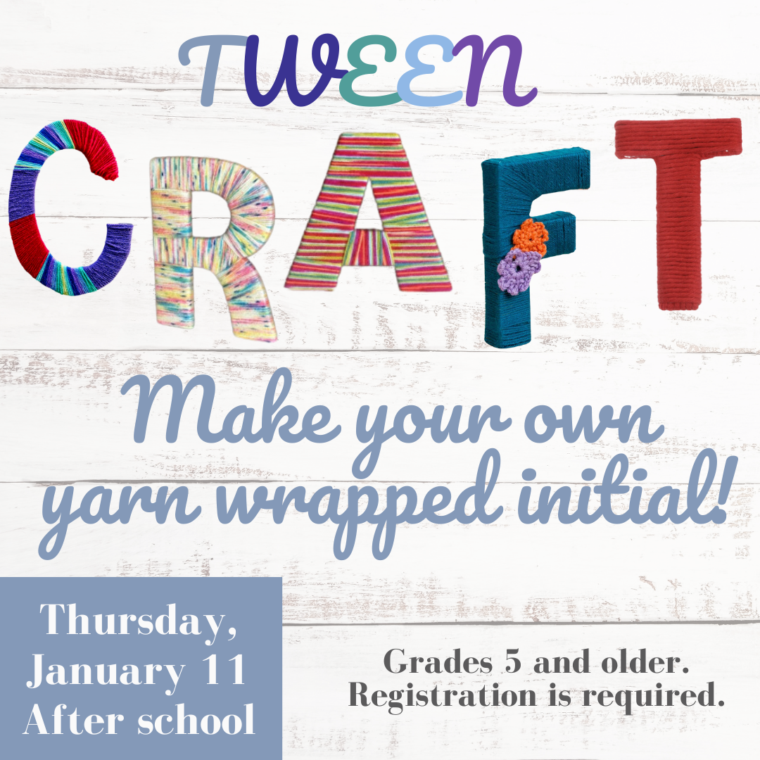 Tween Programs and Information – Little Silver Library